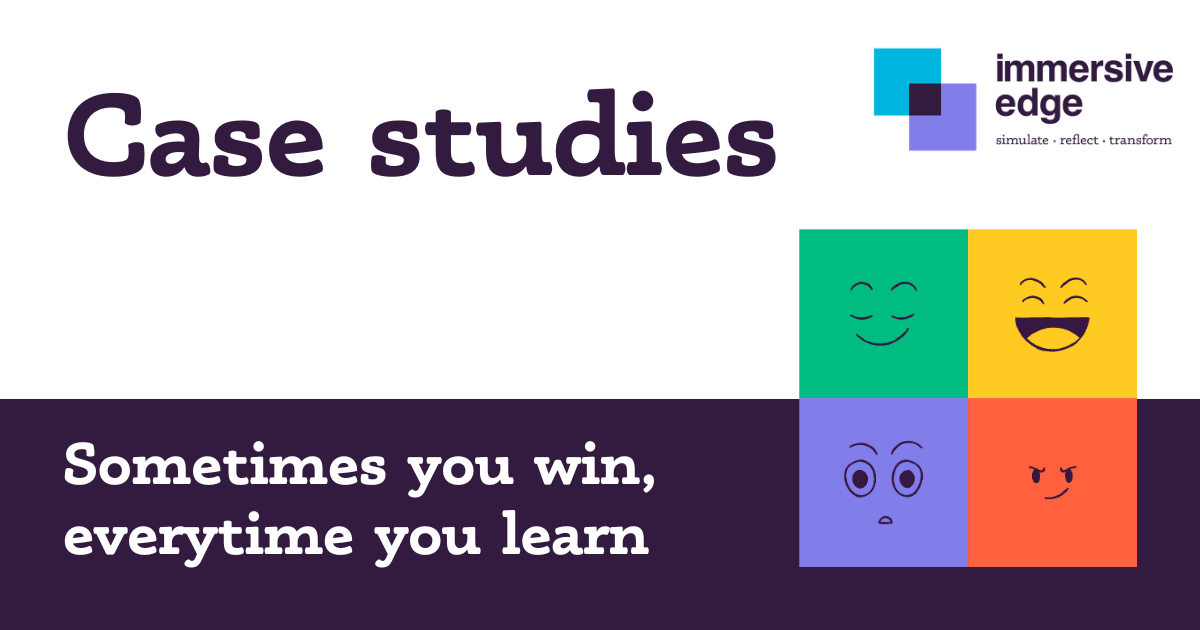 Immersive Edge | Simulation Training Case Studies